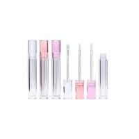China Private label 5.5ml Empty Lip Gloss Tube custom logo lipgloss tubes with wand for sale