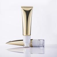 China OEM Golden Plastic Cosmetic Squeeze Tubes 10ml-50ml MSDS CE for sale