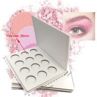 China Glitter Glossy Sephora Empty Magnetic Eyeshadow Palette Pans 36mm for sale