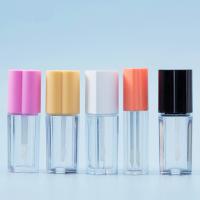 China Wholesale Luxury Empty Lip Gloss Tube Customizable Heart Shape Cap for sale