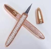 China OEM ODM Liquid Eyeliner Tube Waterproof Smooth Gold Eyeliner Tube for sale