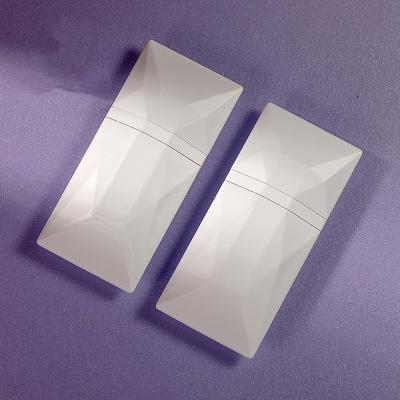China 3ml Ling Plaid Business Card Empty Lip Gloss Tube Custom Logo Liquid Lipstick Tube for sale