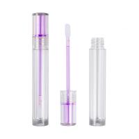 China Custom Label Empty Lip Gloss Tube 8ml Containers With Colorful Wands for sale