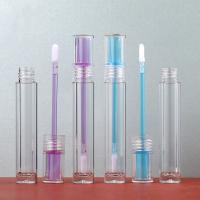 China Custom Label Empty Lip Gloss Tube 8ml Containers With Colorful Wands for sale