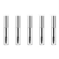 China OEM  Liquid Eyeliner Tube empty Round Rose Gold Clear Eyeliner Tube with brush for sale