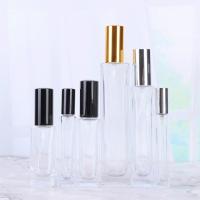 China custom luxury perfume spray bottle 30 ml 50 ml rectangle square empty glass perfume bottle for sale