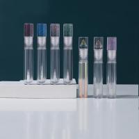 China 6.5ml PETG Clear Empty Lip Gloss Tubes With Wand Hot Stamping for sale