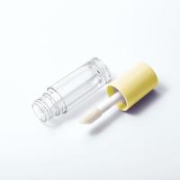 China 6ml Transparent Empty Lip Gloss Tube Lip 10PCS With Big Wand for sale
