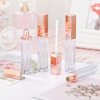 China 5ml 7ml Empty Lip Gloss Tube With Brush Applicator OEM ODM for sale
