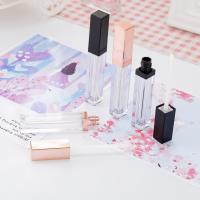 China 5ml 7ml Empty Lip Gloss Tube With Brush Applicator OEM ODM for sale
