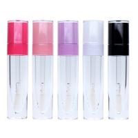 China OEM empty lip gloss tube cute lipgloss tubes 5 colors  Plastic Lip Gloss Tube for sale