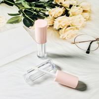China Luxury Lipgloss Tube  Custom  Plastic Lip Gloss Tube with  with wand for sale