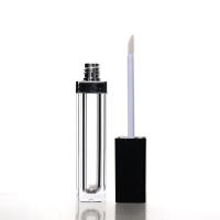 China Frosted Clear Wand Empty Lip Gloss Tubes With Mirror 5g 10g 15g for sale