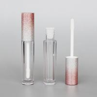China High Grade ABS AS Glitter Brush Tip Lip Gloss Tubes 4.5ml for sale