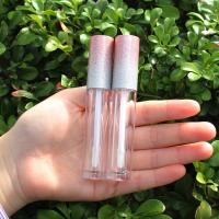 China High Grade ABS AS Glitter Brush Tip Lip Gloss Tubes 4.5ml for sale