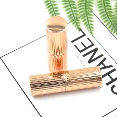 China SGS Screen Printing Round Gold Empty Lipstick Tubes Bulk 4g for sale