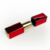 China Luxury Empty Lipstick Tube refillable custom empty red lipstick tube Magnetic for sale