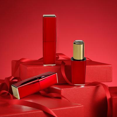 China Luxury Empty Lipstick Tube refillable custom empty red lipstick tube Magnetic for sale