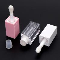 China Waterproof AS Plastic Empty Lip Gloss Tubes With Wand 3.5ml 5ml 6ml for sale