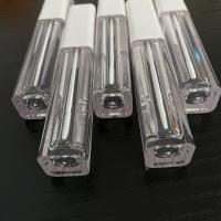 China 6.5ML Square Empty Lip Gloss Tube With Logo Small Batch Customization for sale