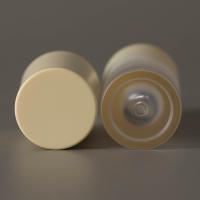 China 3ml Gradient Green Yellow Pink PETG Clear Wand Lip Gloss Tubes 92*20mm for sale
