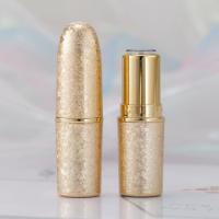 China Multiple Color  Round ABS Refillable Empty Lipstick Tube 3.5g for sale