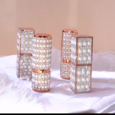 China Rhinestone Empty Lipstick Tube empty lipstick containers lipstick tubes wholesale for sale