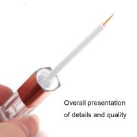 China Square Acrylic 3ML Clear Empty Liquid Eyeliner Bottle 13*120MM for sale