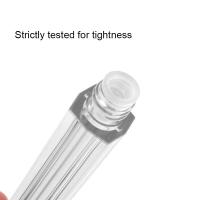 China Square Acrylic 3ML Clear Empty Liquid Eyeliner Bottle 13*120MM for sale