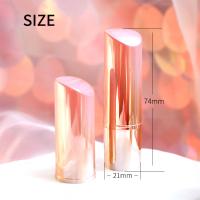 China Rose Gold Empty Lipstick Tube  ound Container  luxury lipstick tube for sale