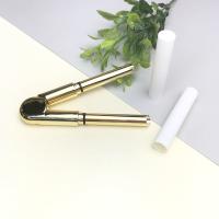 China Aluminum Plastic Lipstick Container White Lipstick Tubes Spray Coating for sale
