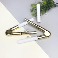 China Aluminum Plastic Lipstick Container White Lipstick Tubes Spray Coating for sale