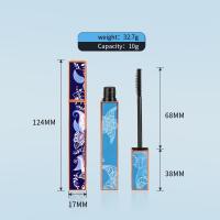 China Dia 17mm  Broken Hair Finishing Square Mascara Tube Cosmetic Packaging 10ml for sale