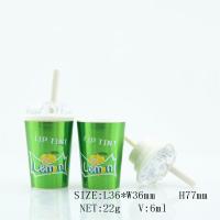 China CE SGS Round 6ml Cute Empty Lip Gloss Tubes Offset Printing for sale