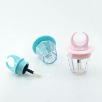 China Ring Pacifier 8ml Empty Tubes For Lip Gloss Silk Screen Printing for sale