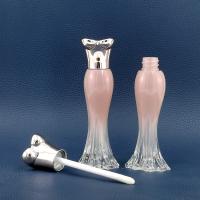China Skirt Mermaid Gradient Rose Gold Empty Lip Gloss Tube 3ml for sale