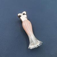 China Skirt Mermaid Gradient Rose Gold Empty Lip Gloss Tube 3ml for sale