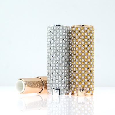 China Screen Printing Labeling DIY Round Empty Lipstick Tube Capacity 3g for sale