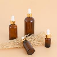 China Cylinder 100ml Essential Oil Dropper Bottles UV Coating for sale