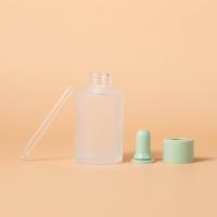 China Hot Stamping Essential Oil Glass Aromatherapy Dropper Bottle 30ml for sale