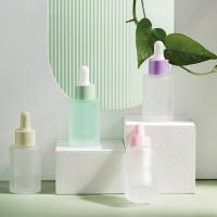China Hot Stamping Essential Oil Glass Aromatherapy Dropper Bottle 30ml for sale