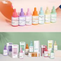 China Hot Stamping Essential Oil Glass Aromatherapy Dropper Bottle 30ml for sale