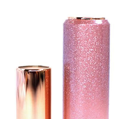 China SGS MSDS Gold Flash Pink Square Empty Lipstick Tube OEM ODM for sale
