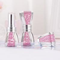 China 5ml pink Butterfly plastic Empty Lipstick Tube printed lipstick tube for sale