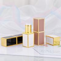 China ABS 12.1mm Frosted Magnetic Lipstick Container Empty 3.5g for sale