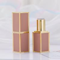 China ABS 12.1mm Frosted Magnetic Lipstick Container Empty 3.5g for sale