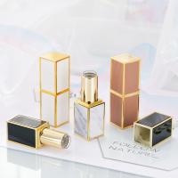 China ABS 12.1mm Frosted Magnetic Lipstick Container Empty 3.5g for sale