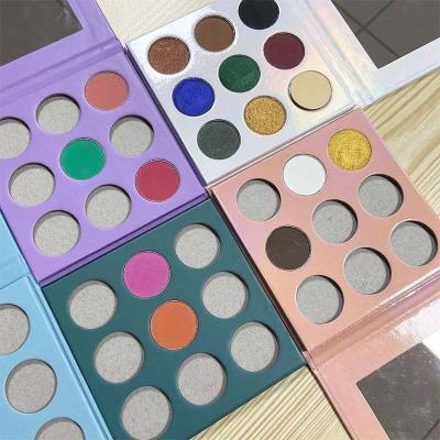 China 2*2 3*3 26mm Empty Eyeshadow Palette Containers Private Label for sale