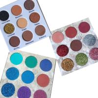 China 2*2 3*3 26mm Empty Eyeshadow Palette Containers Private Label for sale