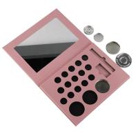 China Wholesale customized Empty Eye Shadow Palette 18 colors pink eyeshadow palette for sale